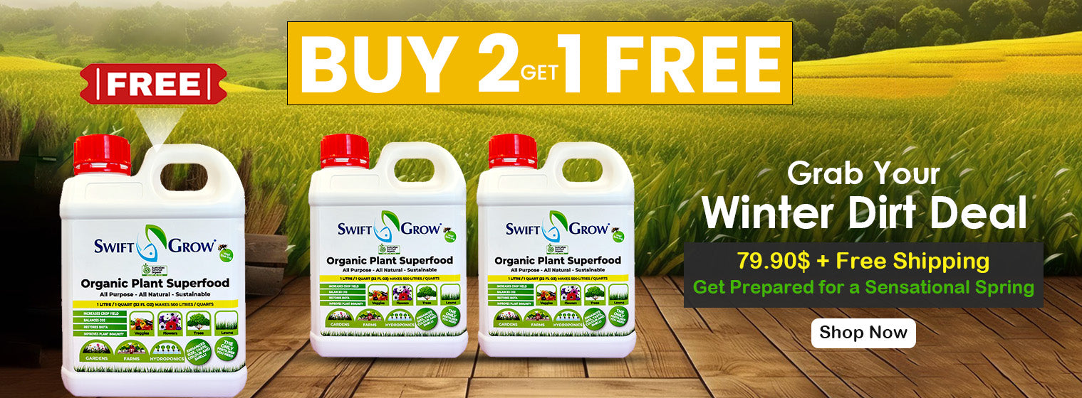 Organic Fertiliser Online – Restore Soil & Thrive Plants | Swift Grow ...